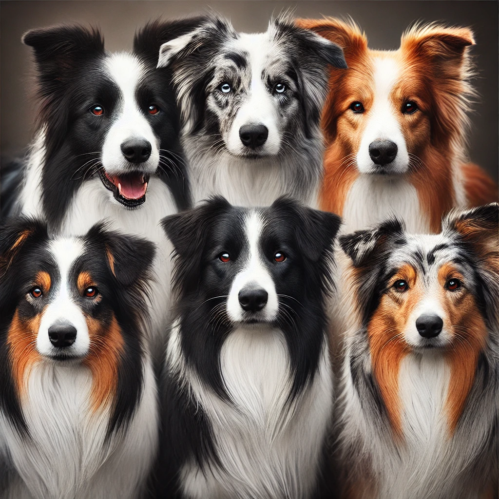 A Diversificação das Cores da Pelagem no Border Collie - Border Collie